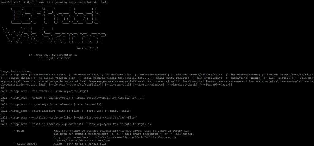 Run Ispprotect Malware Scanner With Docker Ispprotect